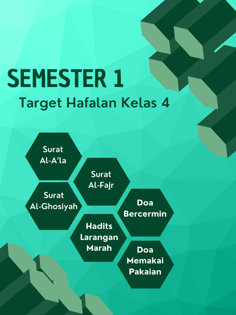 Target Hafalan Kosakata Kelas 4 | PDF