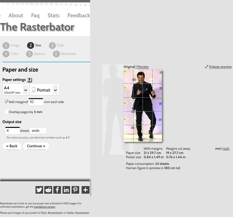 Rasterbator: Free Wall Art Generator | PDF