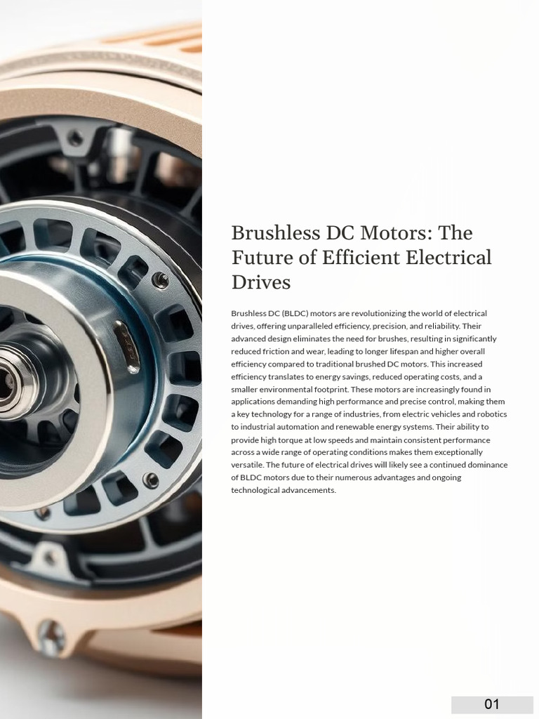 Brushless DC Motors: Efficient Drive Solutions | PDF | Electric Motor ...
