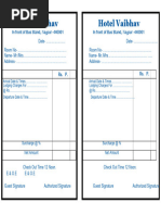 Hotel Rooming List Template | PDF