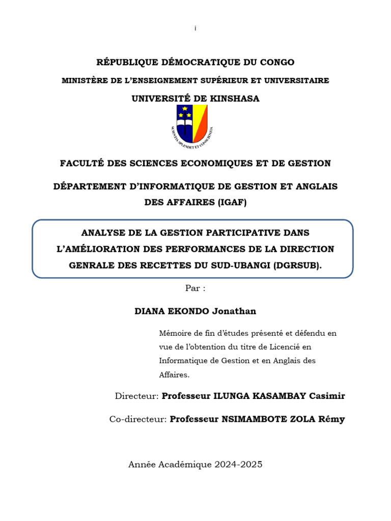 Jonathan Xavier Diana Academic Paper | PDF | Governance | Motivation