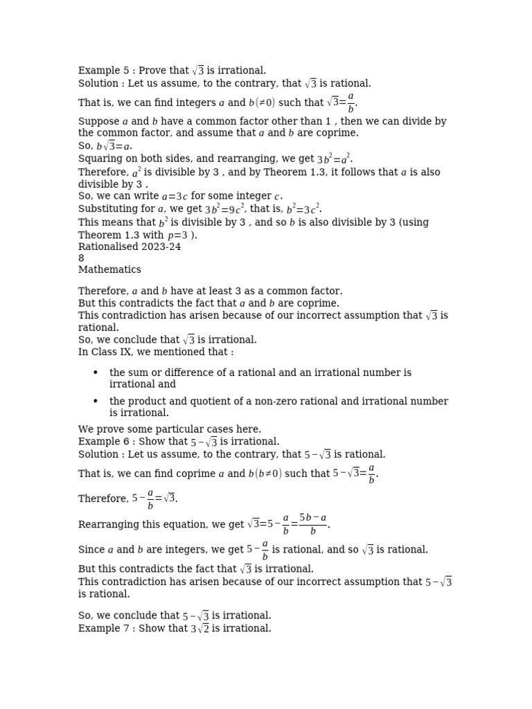 Snip | PDF | Rational Number | Square Root