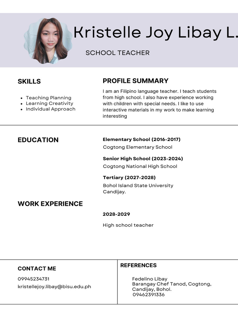 Resume Kristelle | PDF