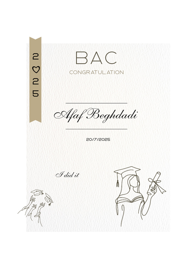 Afaf Beghdadi: Ididit | PDF