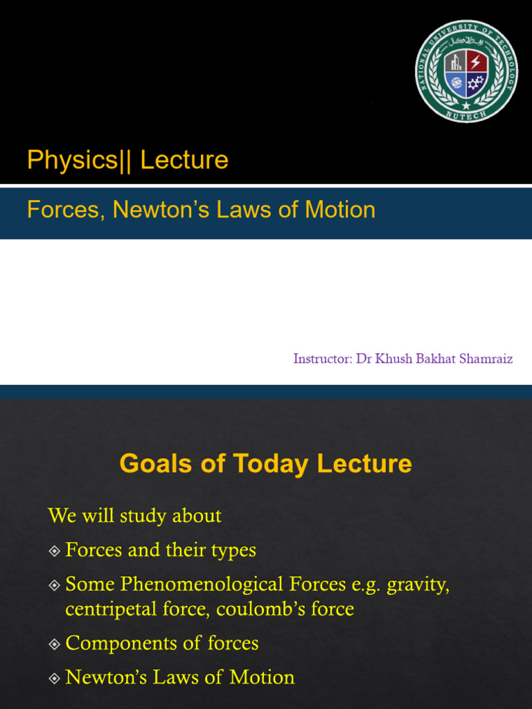 Newton's Laws of Motion Explained | PDF | Force | Newton's Laws Of Motion