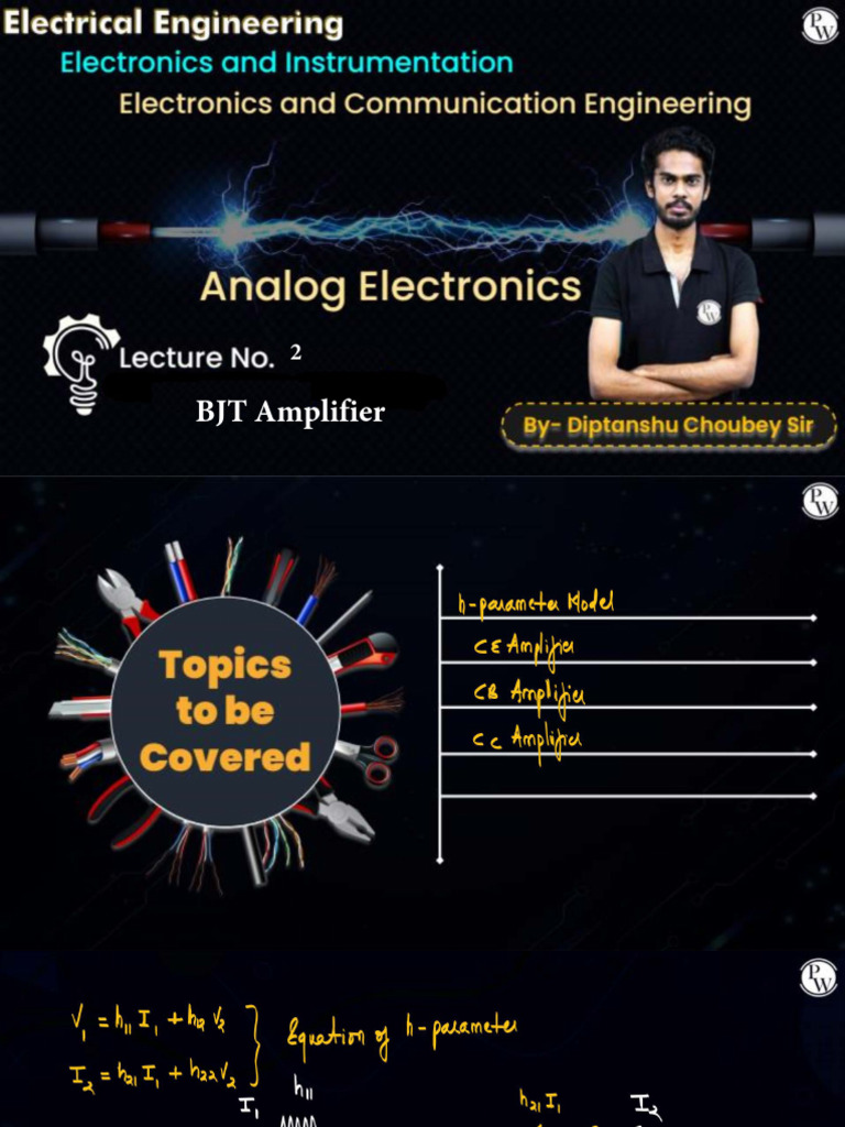 BJT Amplifier 02 | PDF