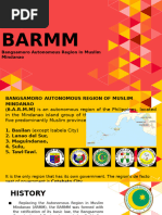 All About BARMM Region in The Philippines | PDF | Mindanao | Philippines