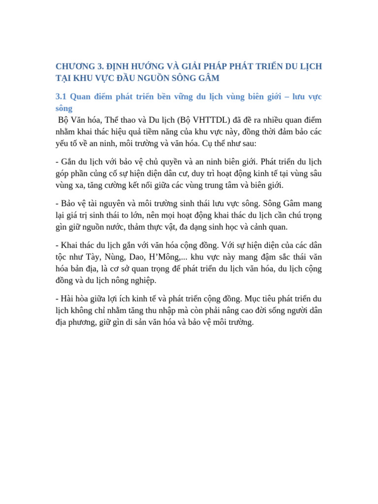 Du lịch sông hồ | PDF
