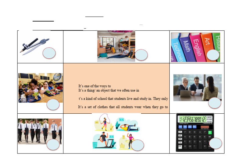 Speaking Unit 1 | PDF