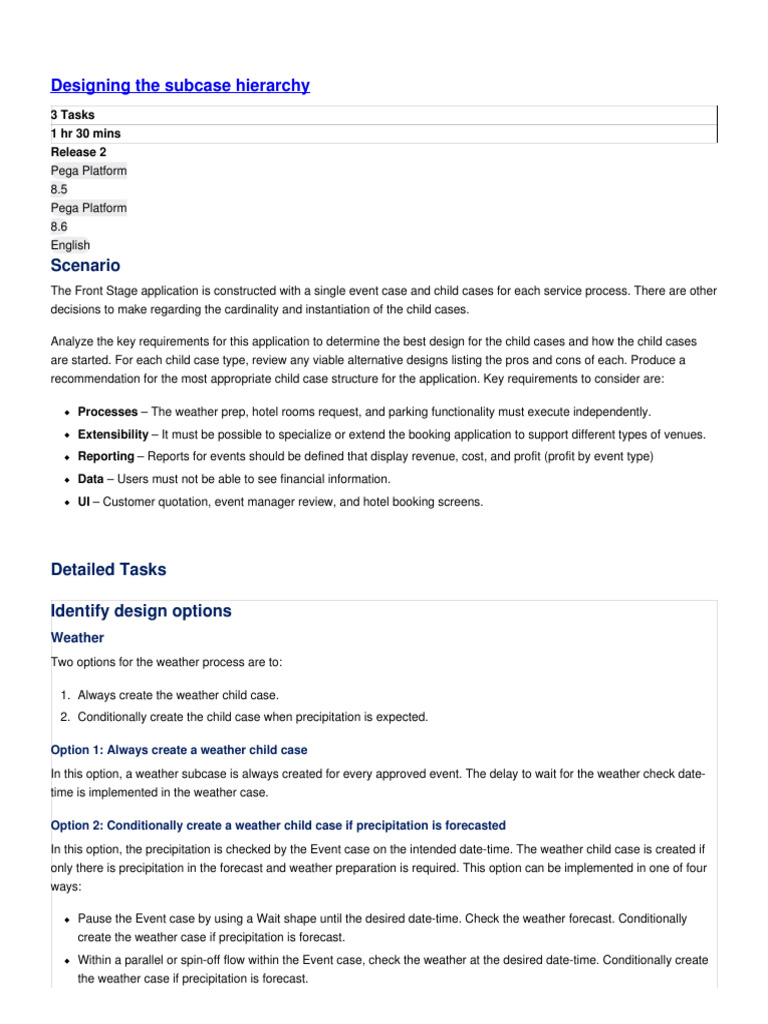 10.designing The Subcase Hierarchy | PDF | Weather | Computing