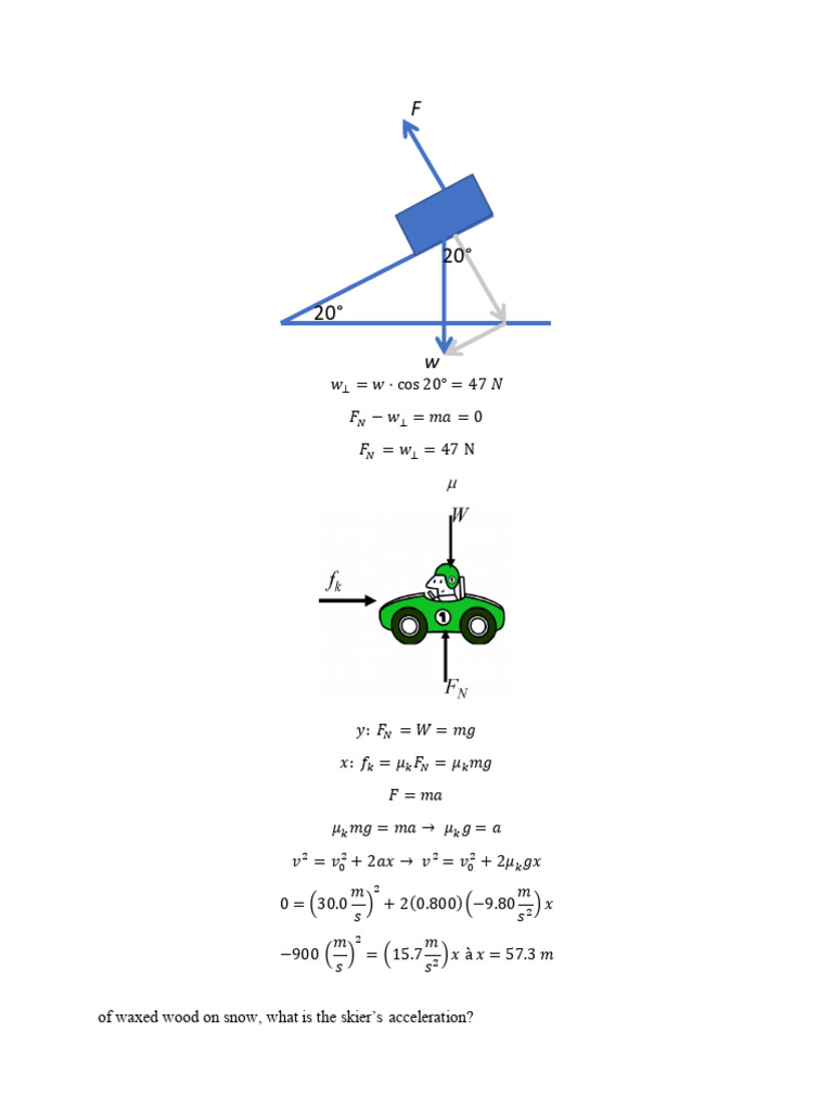 Force Questions (Solution) | PDF | Force | Temporal Rates