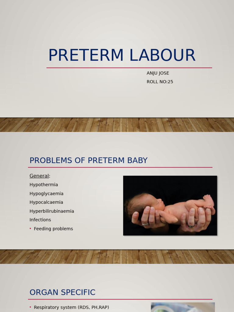 Prevention of Preterm Labour. | PDF | Preterm Birth | Medical Specialties