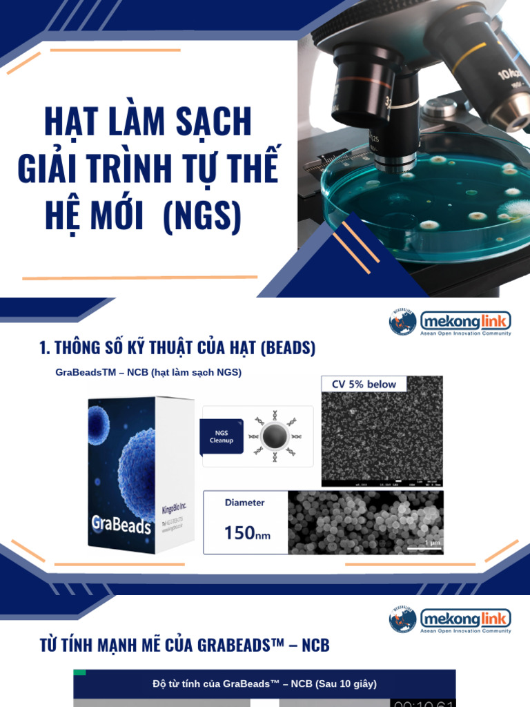 Tech#4 KingoBio - NGS Cleanup Beads | PDF