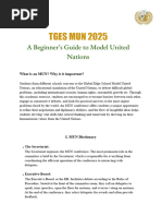 MUN Vocabulary | PDF | Committee | United Nations General Assembly
