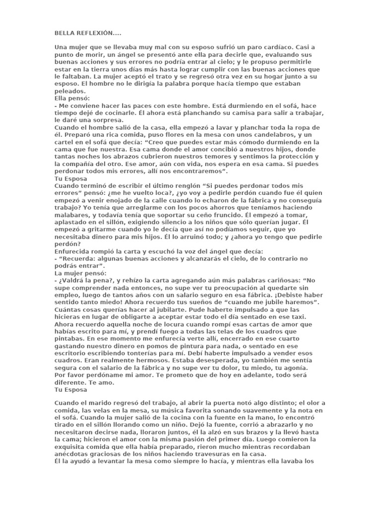 Lecturas de Reflexión | PDF | Amor