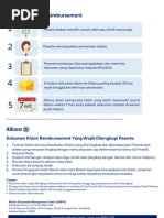 Panduan Klaim Asuransi Kesehatan Reimbursement Melalui eAZy Connect | PDF