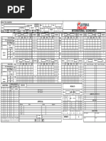 Volleyball Scoresheet | PDF