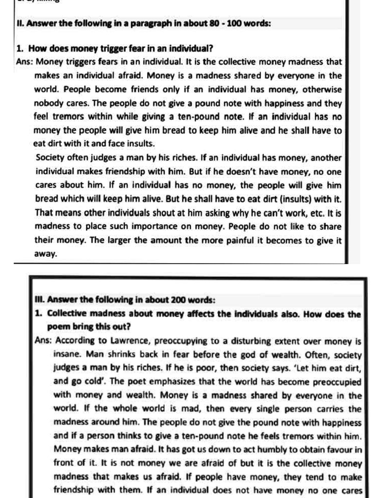 Unit 5 (Long Answer) | PDF