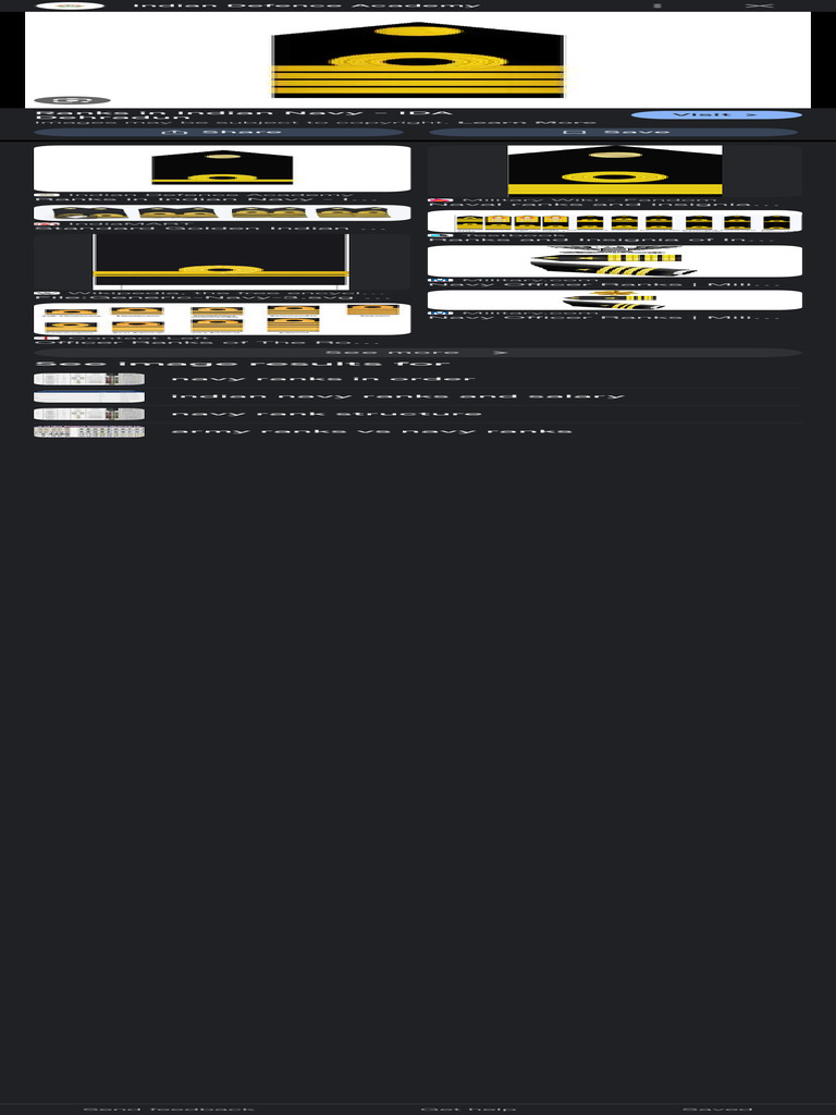 Indian Navy Captain Stripes - Google Search | PDF