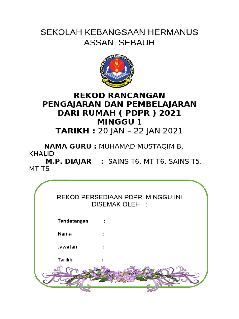 Cover Rph Pdpr | PDF