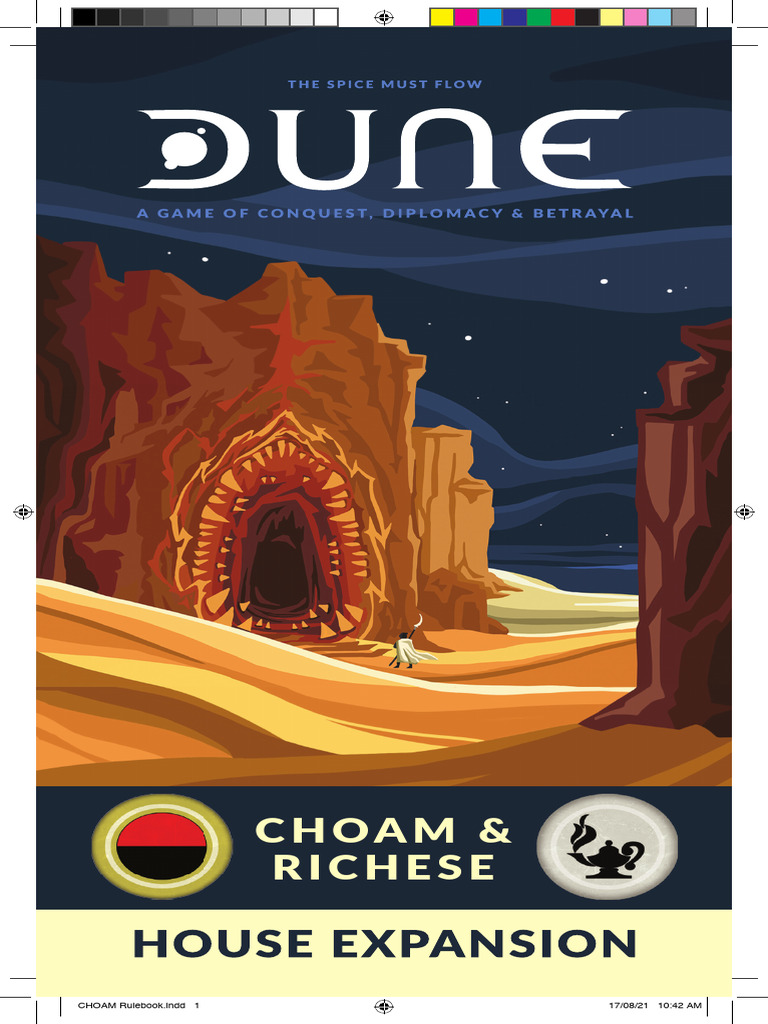 CHOAM & Richese Game Expansion Guide | PDF | Dune (Franchise) | Works ...