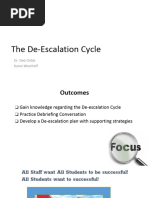 Escalation Cycle Behavior Planning Tool | PDF | Cognitive Science ...