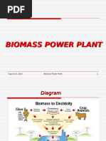 Biomass Power Plant Diagrams | PDF