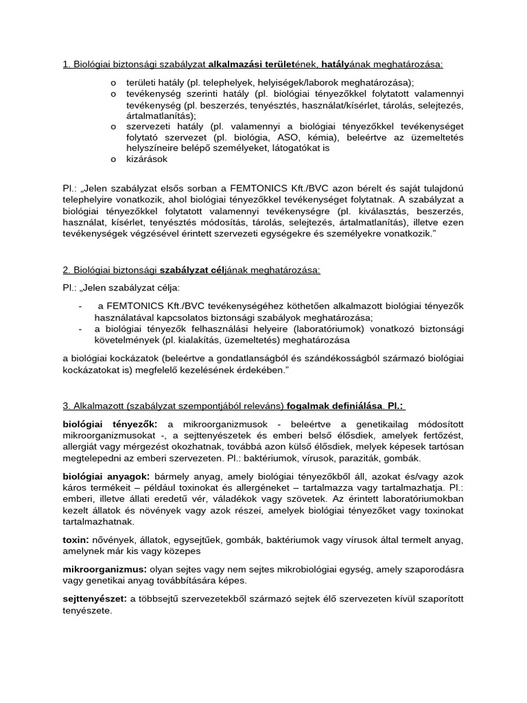 Biosafety Procedure | PDF