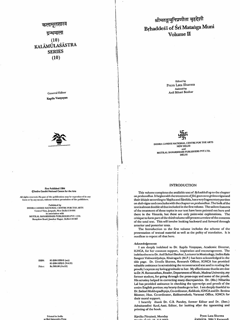 Braddhesi of Sri Matanga Muni Vol II | PDF