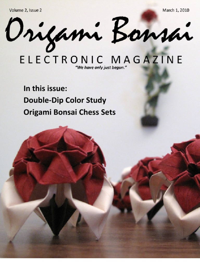 Origami Bonsai Electronic Magazine Vol 2 Issue 2 | PDF | Social Science