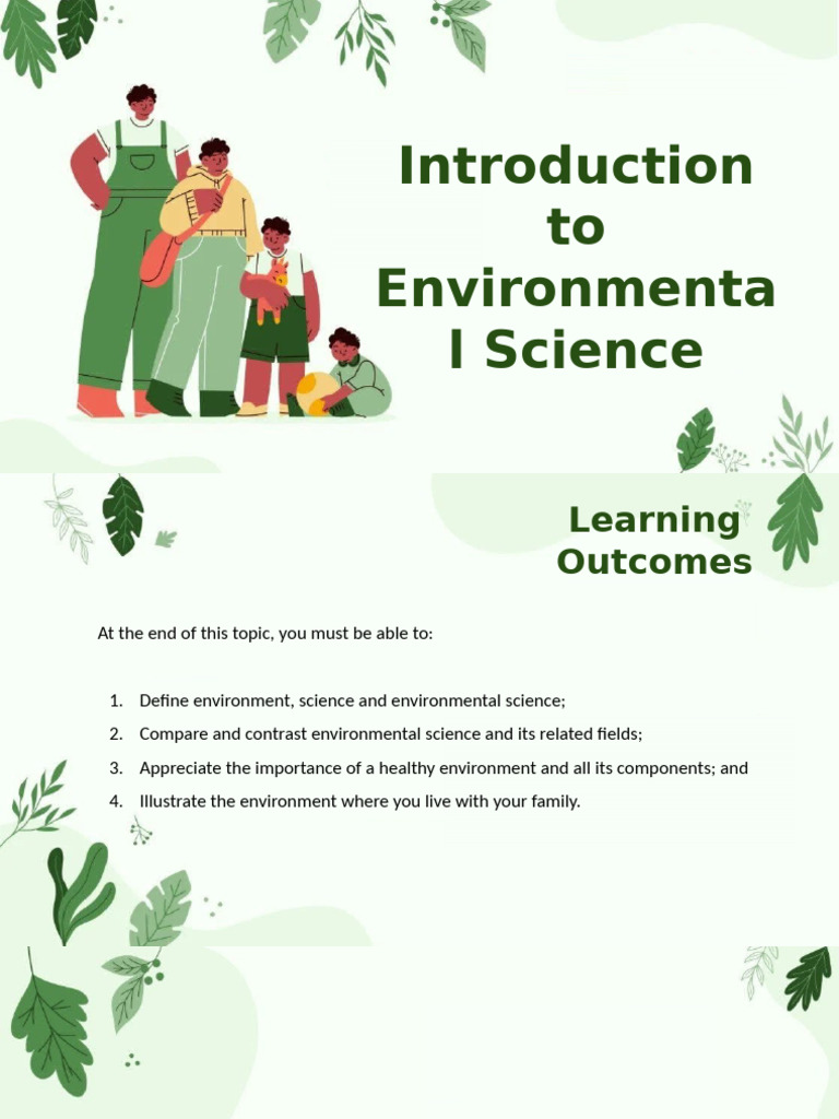 Ge Elec 3 - Environmental Science | PDF | Natural Environment ...