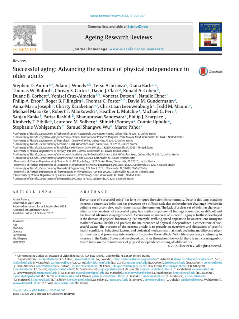 Successful Aging | PDF | Ageing | Obesity