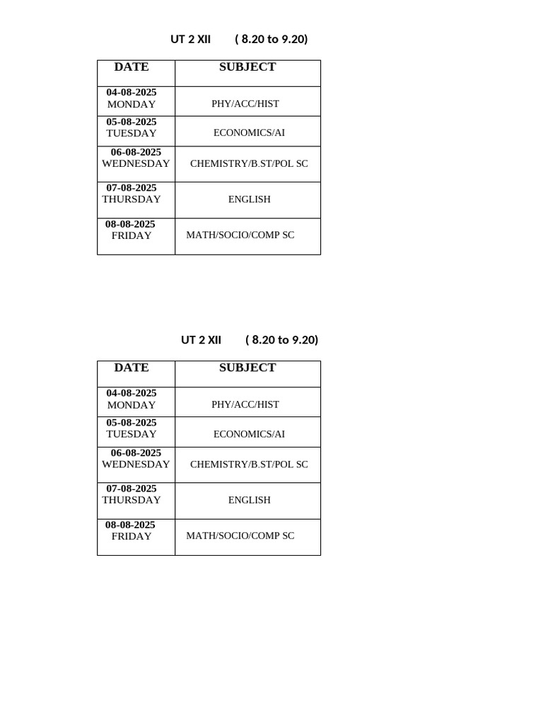 Re Test Grade XII-1 | PDF