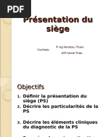 Présentation du siège en obstétrique | PDF | Accouchement | Grossesse ...