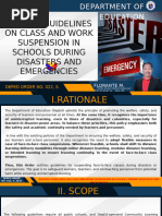 DepEd Order No. 037, s. 2022 Guidelines | PDF | Disasters | Natural ...