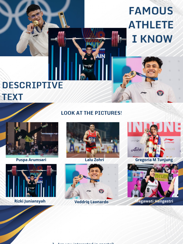 WEEK 2 - Famous Athlete I Know | PDF | Linguistic Typology | Languages