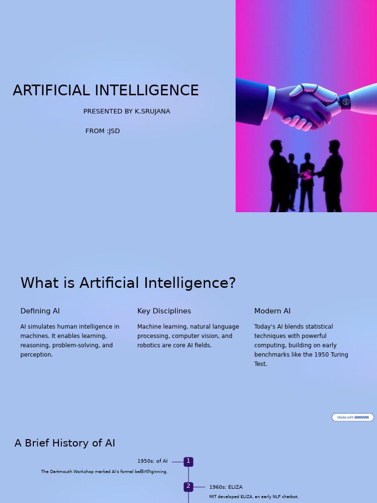 Decoding AI for Class 11 Students | PDF | Artificial Intelligence ...