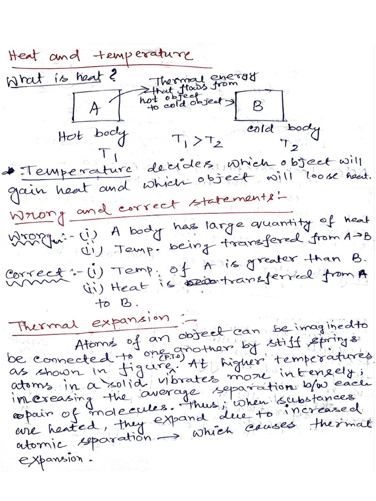 Thermal Expansion Note-1 | PDF