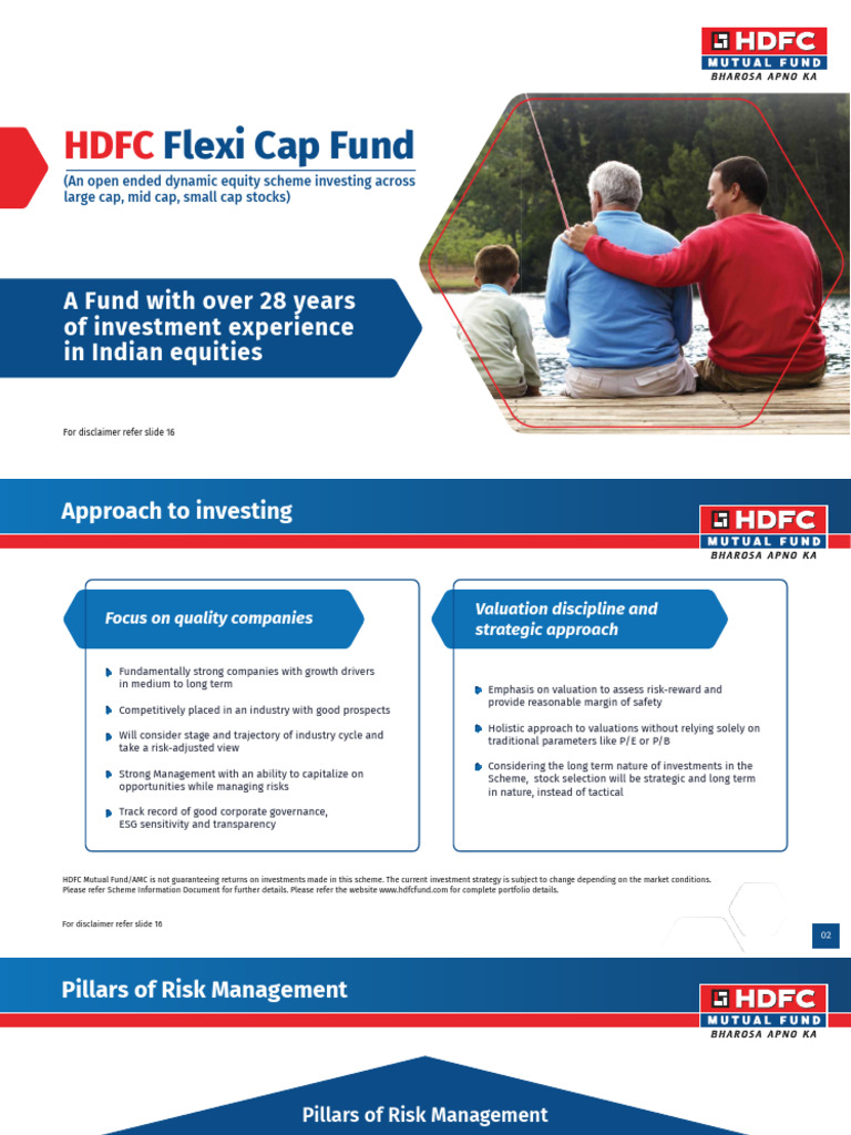 HDFC Flexi Cap Fund Overview | PDF | Risk | Investing