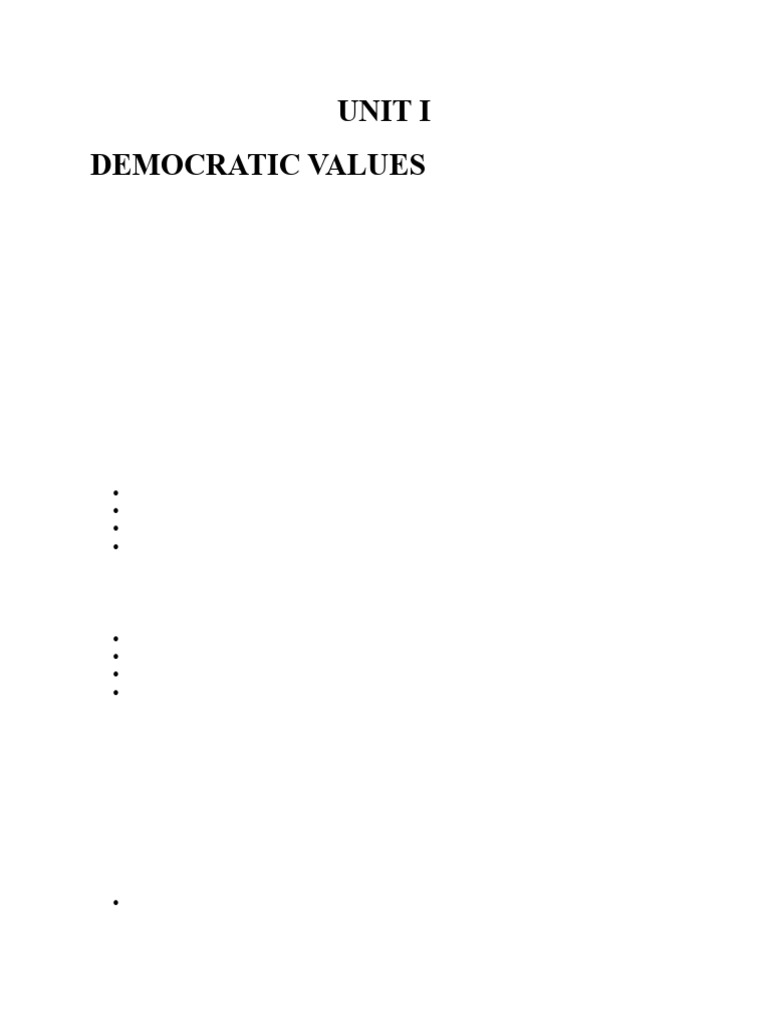 Core Democratic Values Explained | PDF | Empiricism | Rationalism