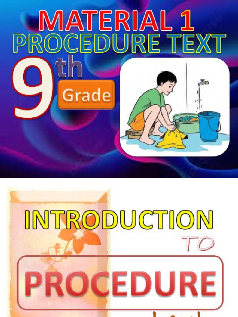 2-Procedure Part 1 | PDF