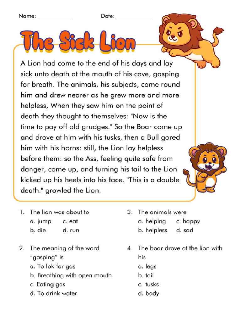English Grade 5 | PDF