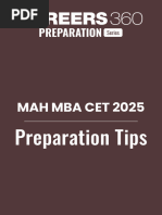 Free MBA CET Mock Tests List | PDF