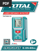 DTAPE DT50 Laser Distance Meter User Manual | PDF | Backlight | Metre