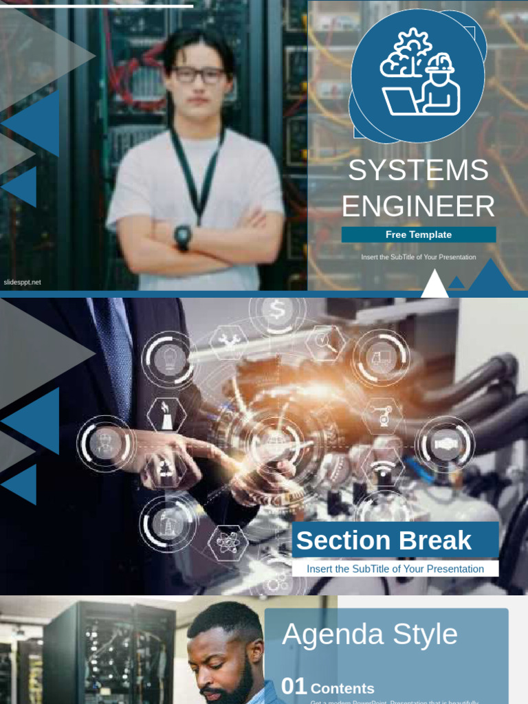 Modern PowerPoint Template for Engineers | PDF | Microsoft Power Point ...