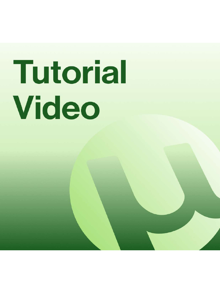 Utweb Tutorial Cover Art | PDF