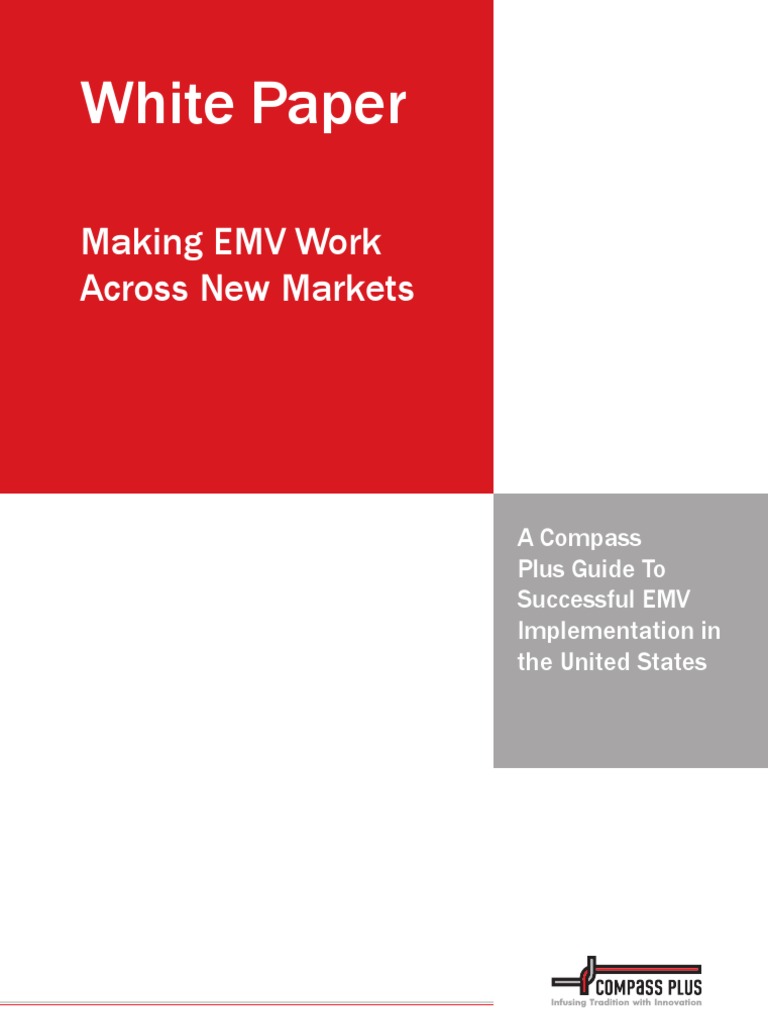 White Paper: Making EMV Work Across New Markets | PDF | Emv | Computer ...