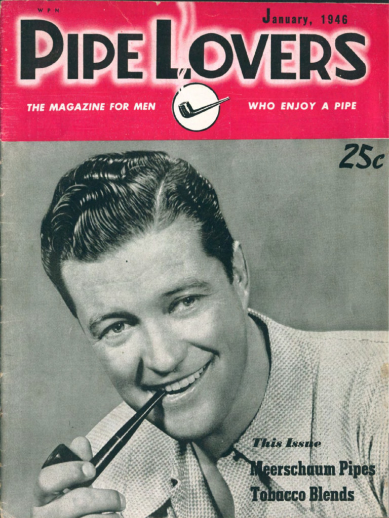 Pipe Lovers Magazine 1946-1 | PDF | Tobacco Pipe | Smoking