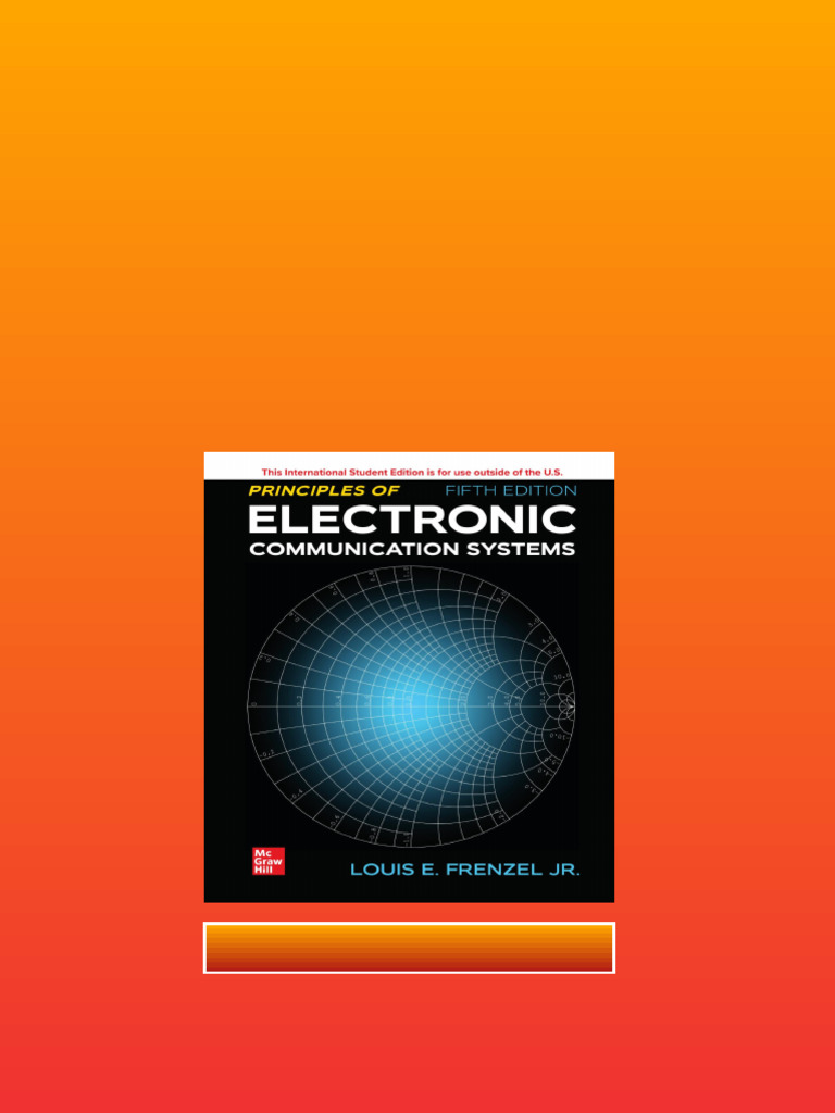 Principles of Electronic Communication Systems 5th Edition Louis E Frenzel JR Download | PDF ...