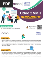 Tickets - Odoo Hackathon 2025 (Aug 11, 2025, 8-00-00 AM) | PDF